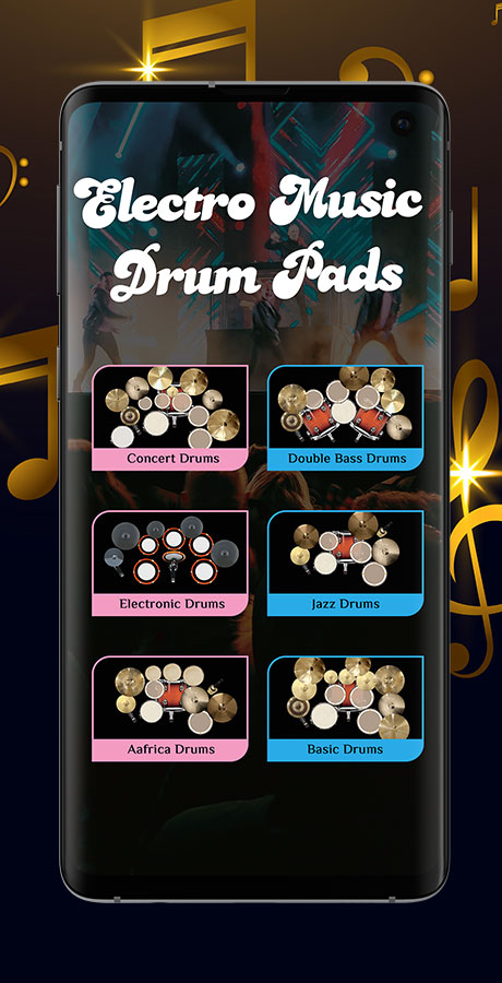 Electro Music Drum Pads - Real Drums Music Game - Drum Pad Machine - Beat Maker - Android Full ...
